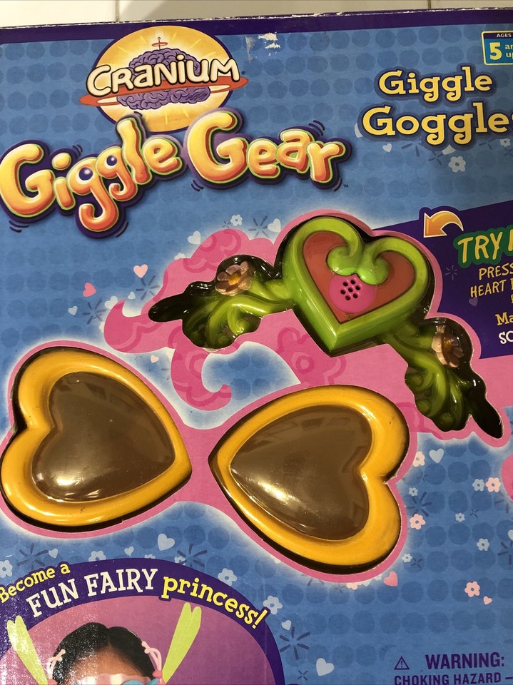 Cranium Giggle Gear Giggle Goggles - Fun Fairy Princess - Tiara - New ...
