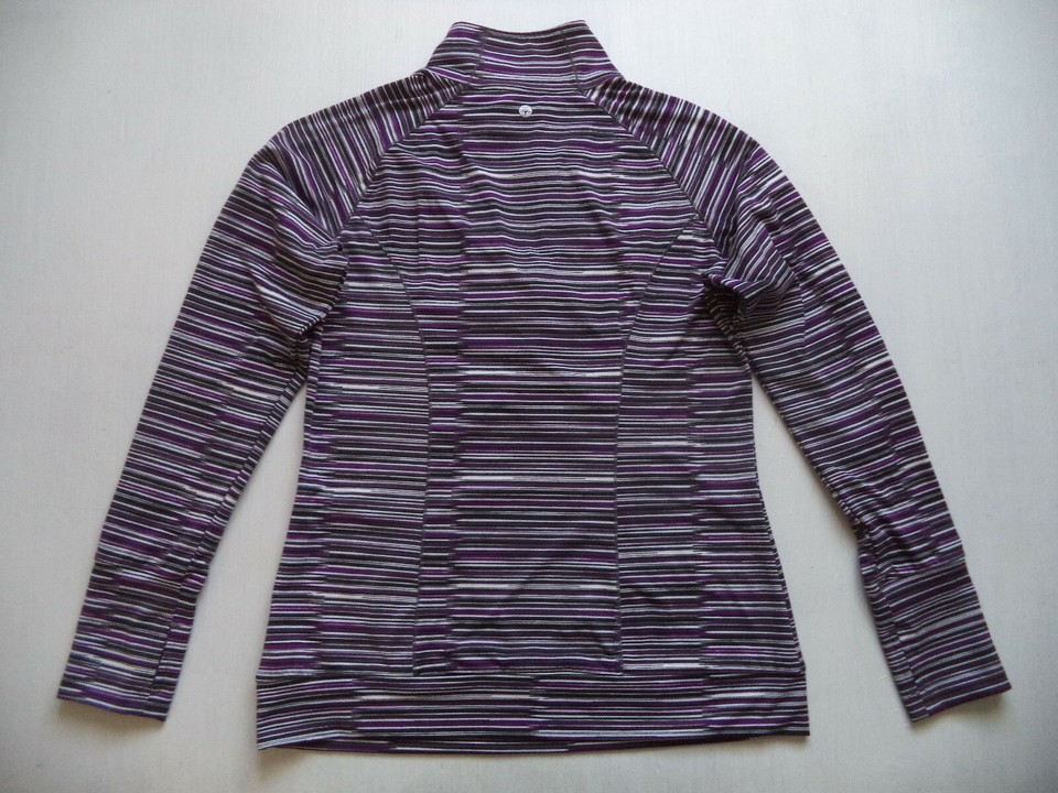 Womens SOYBU zipper pullover Sz L performance layering hiking skiing ...