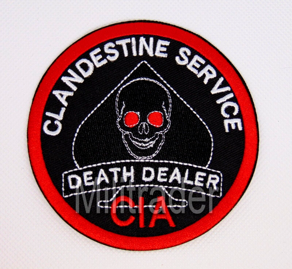 CIA Clandestine Service Death Dealer Patch | eBay