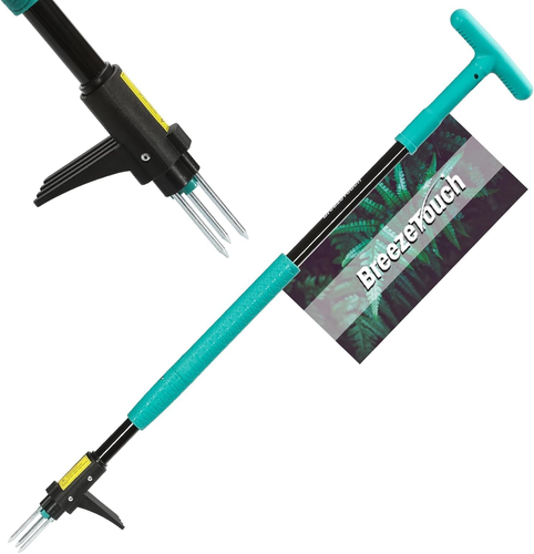 Stand Up Root Remover Tool 39" Long Handle Puller for Garden Lawn Yard ...