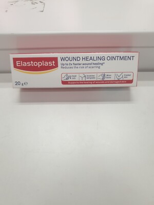 Elastoplast Antiseptic Pain-Free Wound Healing Ointment Cream 2x Faster ...