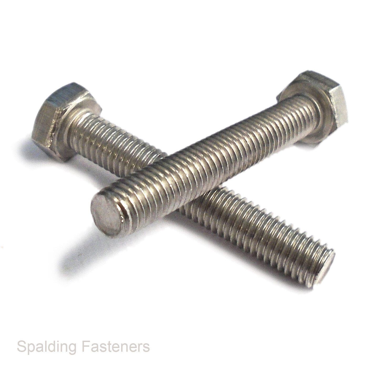 UNC A2 STAINLESS STEEL FULLY THREADED HEX HEAD BOLTS 8 10 1/4"5/16"3/8 ...