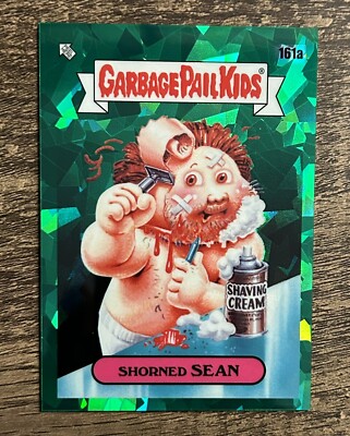 2021 Topps Garbage Pail Kids Sapphire Green Refractor/50 Shorned Sean ...