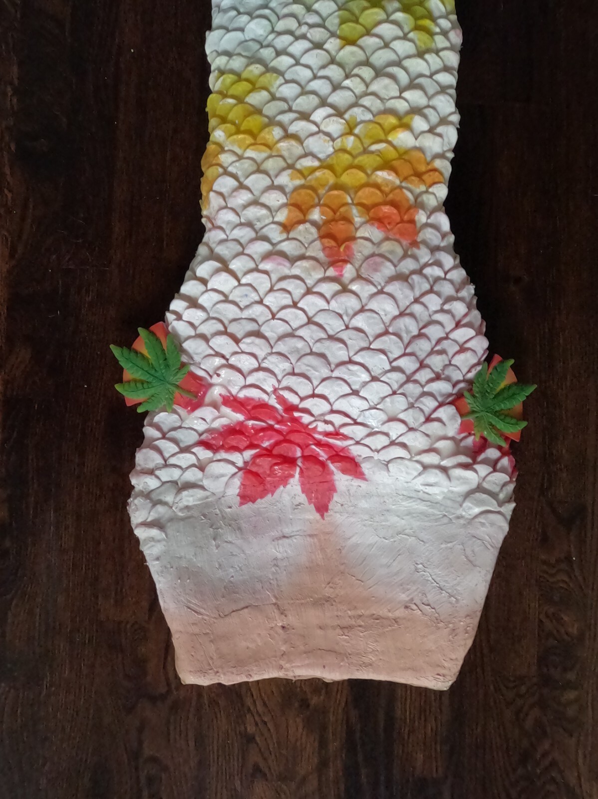 Silicone mermaid tail Cannabis Rastafarian | eBay