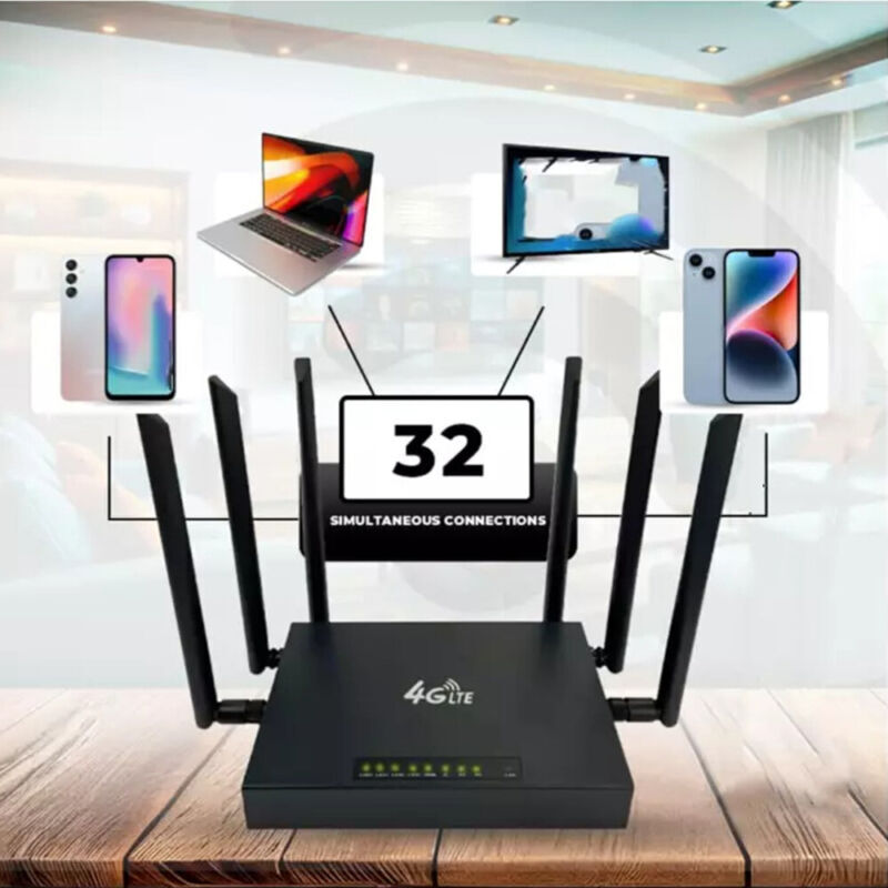 Ultra Link Free WiFi Router [Unlimited Satellite Internet] with 6 ...