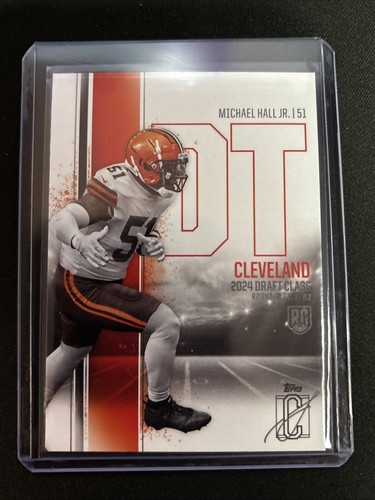 🔥Michael Hall Jr. 2024 Topps Signature Class RC Rookie #93 Browns | eBay