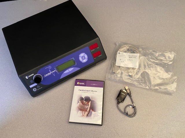 Korr Cardiocoach Plus CALIBRATED Vo2 Fitness Assessment System W/manual ...