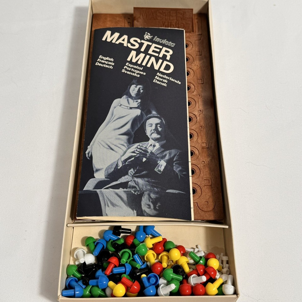 Master Mind Original Game Invicta Code Game Vintage 1972 Complete! | eBay