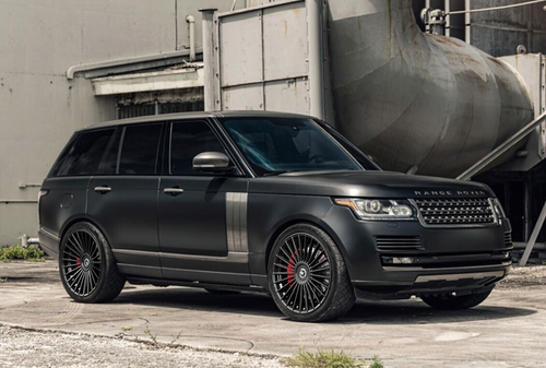 24” inch Road Force RF22 Rims Gloss Black Wheels Range Rover HSE Ghost ...