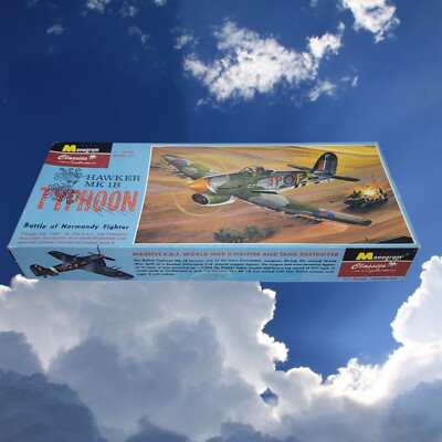 Monogram 1/48 Hawker Mk.1B Typhoon Model Kit Battle of Normandy Fighter ...