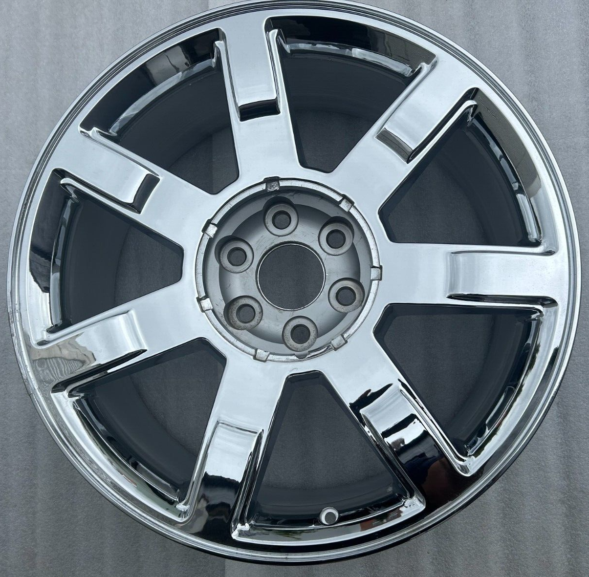 ONE 2007-2014 22" CADILLAC ESCALADE ESV EXT FACTORY OEM CHROME WHEEL ...
