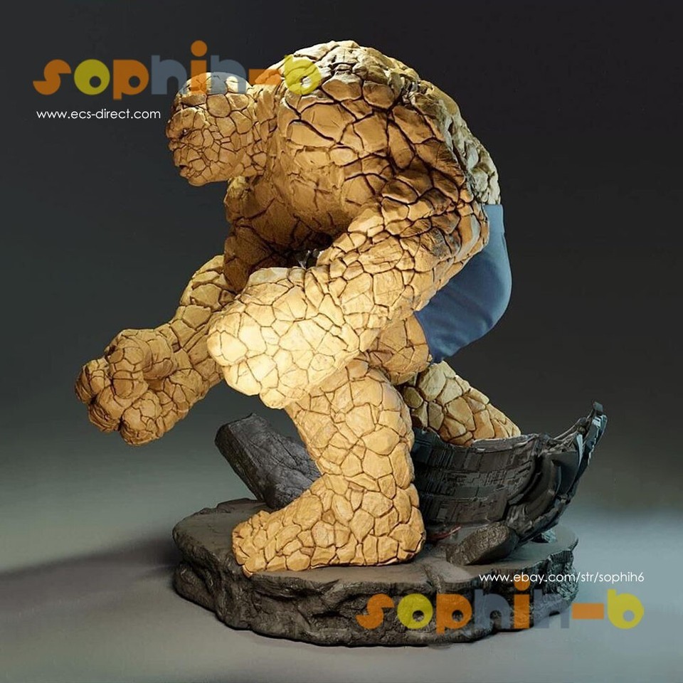 The Thing Fantastic F4 Resin 1:6 Model Kit Unpainted 3d Print GK Statue ...