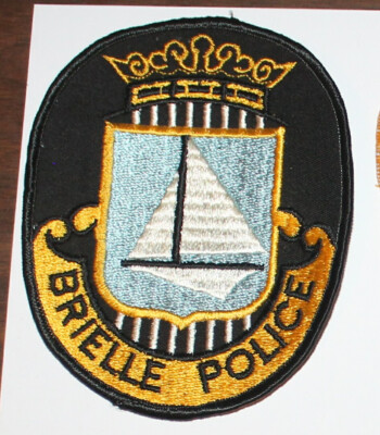 Very Old BRIELLE POLICE New Jersey NJ PD Vintage patch | eBay