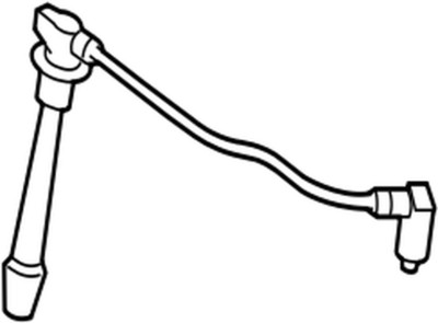 2744023700 Hyundai Cable assyspark plug no3 2744023700, New Genuine OEM ...