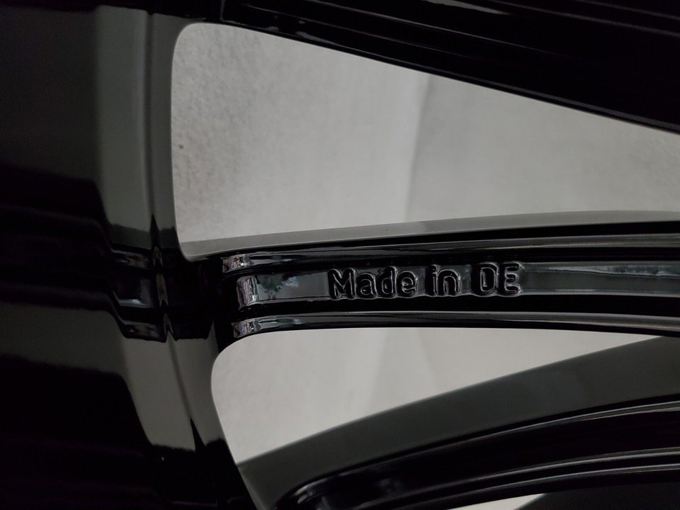 Original 21" Mercedes AMG S580 S560 S550 S63 OEM Wheels Gloss Black ...