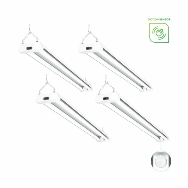 Sunco Lighting SCMSHOP4PK 40W 5000K Daylight 120V LED Utility Shop ...