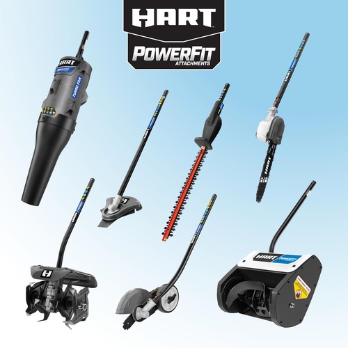 HART PowerFit Edger Attachment for Attachment Capable String Trimmer ...