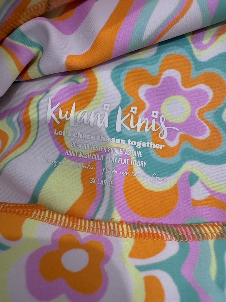 Kulani Kinis Long Crop In Scuba Aruba Bikini Top Size 3XL NWT | eBay