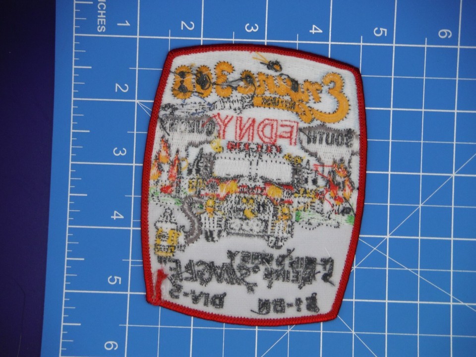 FDNY New York City Fire dept Engine 308 It aint easy being single patch ...