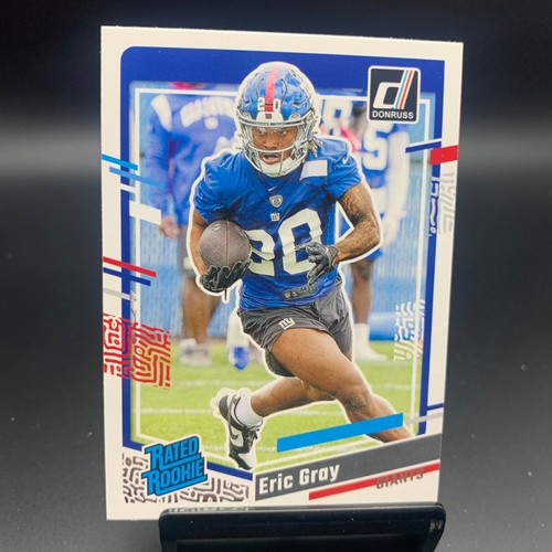 2023 Panini Donruss #377 Eric Gray Rated Rookie New York Giants | eBay