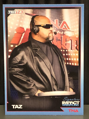 2011 Taz TNA WWE Wrestling Card #52 Impact AEW Team Tazz ECW Classic ...