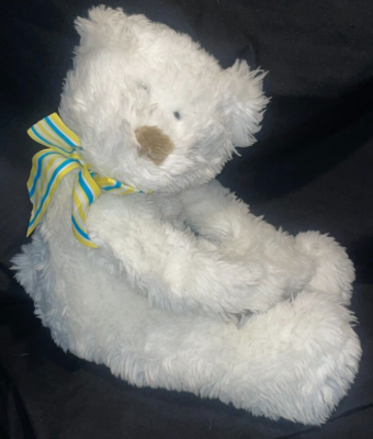 Progressive Stuffed Animal Toy Plush Hugging Teddy Bear 16" Tall white ...