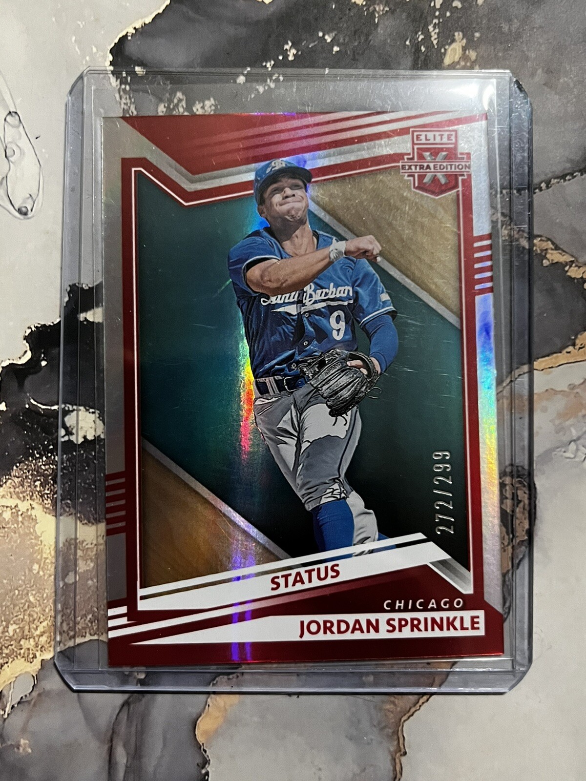 2022 Panini Elite Extra Edition - Status Red #131 Jordan Sprinkle /299 ...
