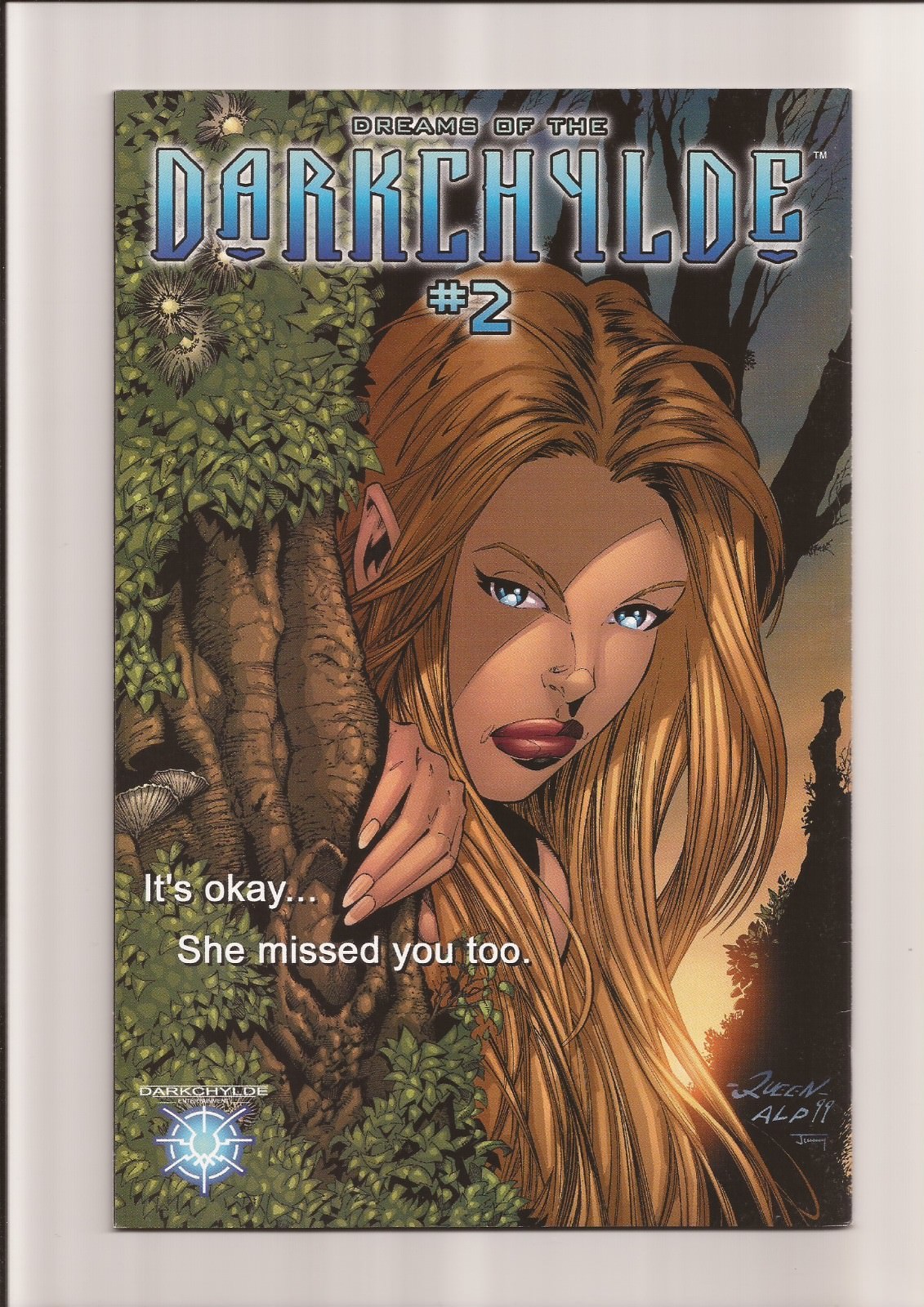 DREAMS OF THE DARKCHYLDE #1 VF/NM 9.0 TOWER RECORDS EXCLUSIVE *WHITE ...
