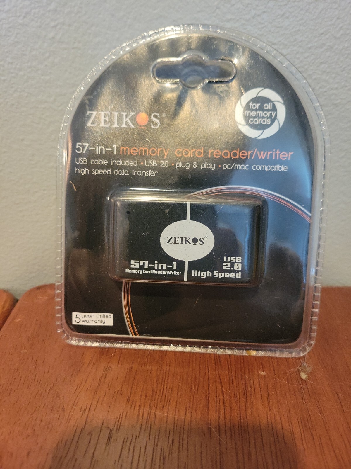 Zeikos Universal 57 in 1 Memory Card Reader USB 2.0 High Speed for sale ...