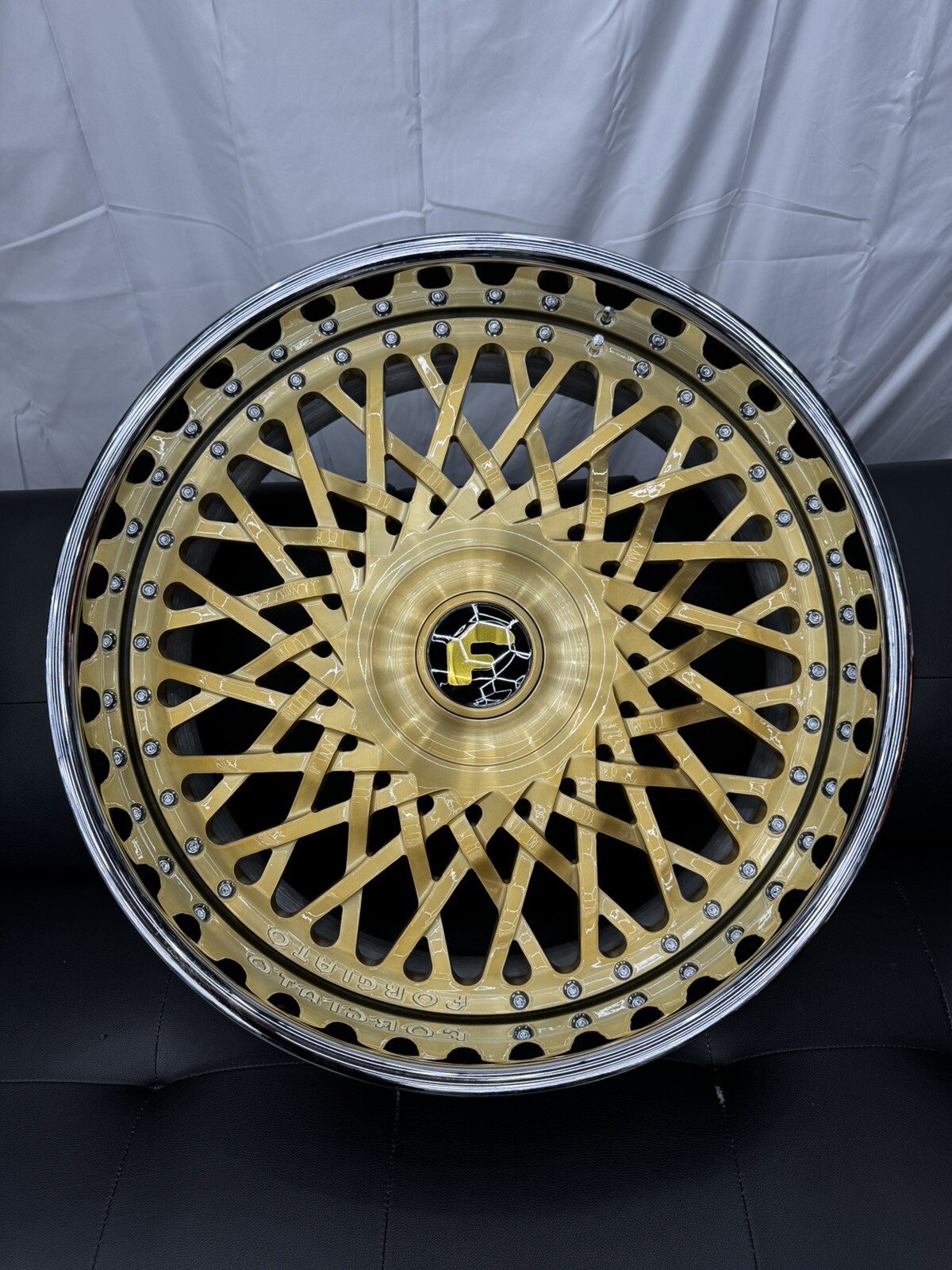 26" Forgiato Tessutto Wheels Old School Fitment | 10" Rim Width ...