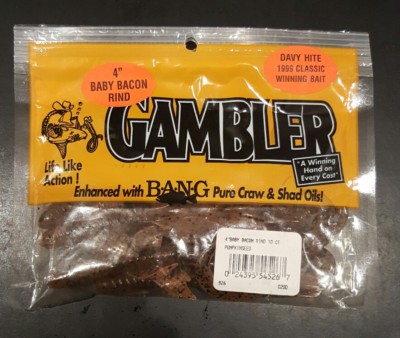 Gambler 4" Bacon Rind 10pk - Pumpkin Seed | eBay