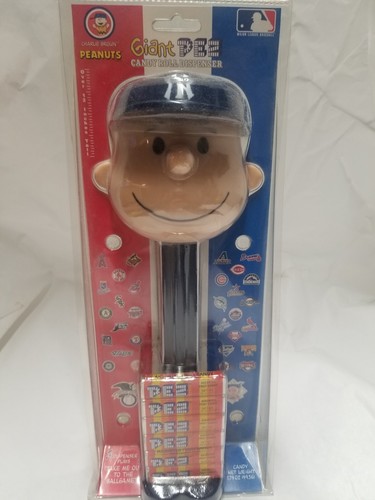 NY Yankees Charlie Brown (Peanuts) Giant Pez Dispenser | eBay