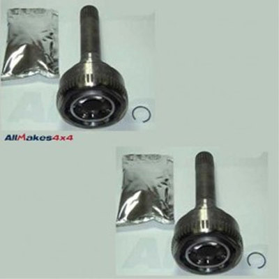 LAND ROVER CV JOINT SET x2 DEFENDER 90 110 DISCOVERY I 94-99 TDJ000010 ...