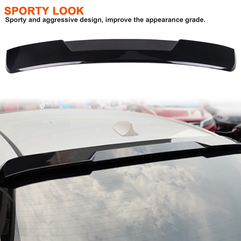 2020-2025 Toyota Corolla Rear Window Roof Spoiler Wing Painted Black ...