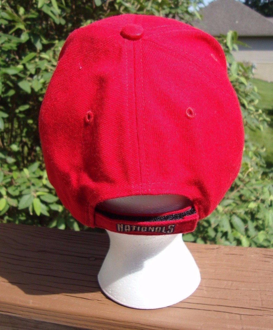 Washington Nationals Baseball Cap Hat Red MLB One Size Fits All 15% ...