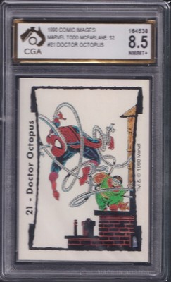 1990 Comic Images Todd McFarlane Series II #21 Doctor Octopus - CGA 8.5 ...