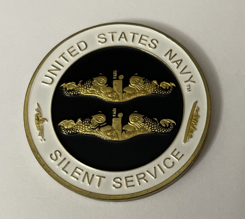 U S Navy Nuclear Submarine Warfare The Silent Service Challenge Coin | eBay