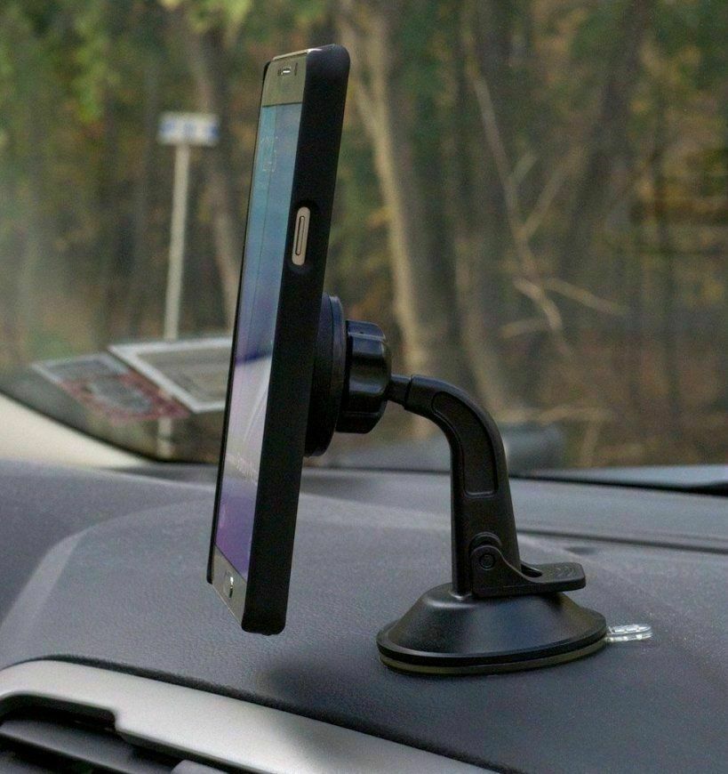 Magnetic Suction Cup Stand Car Mount Holder for ALL PHONES Windshield ...