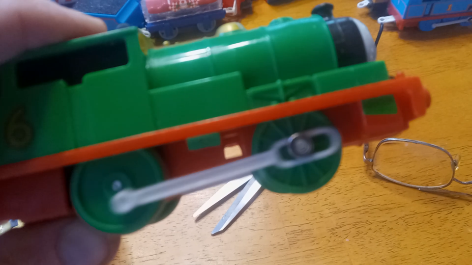 Thomas Trackmaster Percy Engine, 1994 2002 TOMY Working Video | eBay