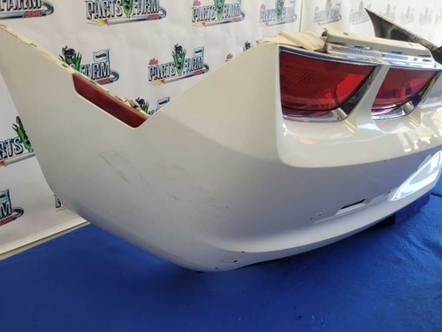 2010-2013 Chevrolet Camaro SS Rear Bumper Cover Park Assist Paint White ...