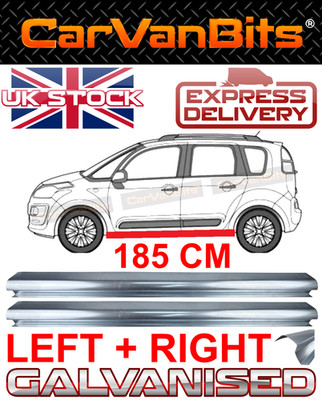 FOR CITROEN C3 PICASSO 2008-2017 SILL REPAIR BODY RUST OUTER PANEL PAIR ...