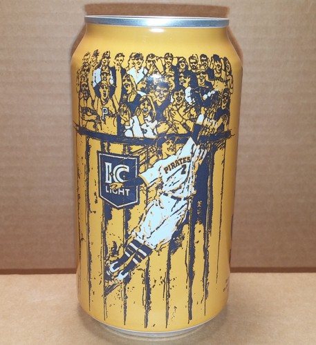 IC Light 12oz beer can Pittsburgh Pirates 2021 Commemorative Pittsburgh ...