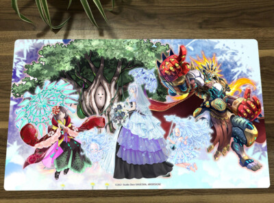 WVICM Custom Playmat Rikka TCG CCG Table Pad Trading Card Game Mat ...