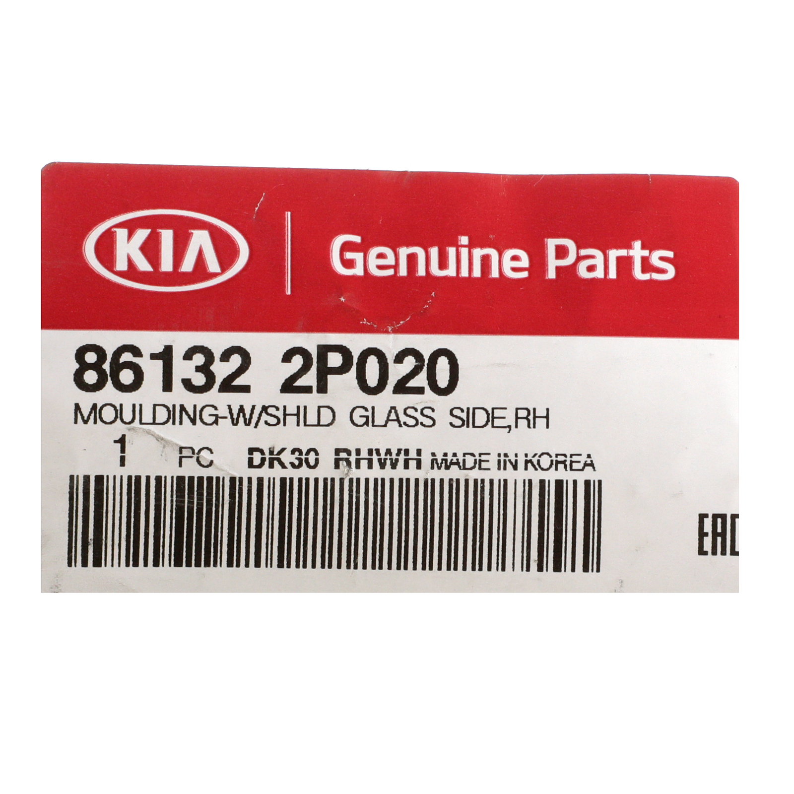 OEM Exterior Passenger Side Windshield Trim Molding 11-15 Sorento 86132 ...