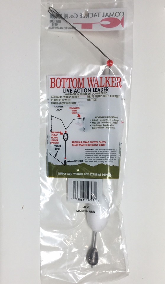Comal Tackle Co. Bottom Walker Live Action Leader Catfish Rig | eBay