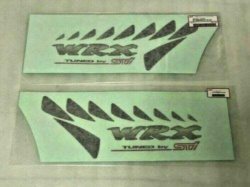 SUBARU Impreza WRX STI GC8 Rear Side Fender Decal Sticker LH RH OEM ...