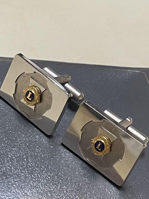 Lions Club Cufflinks Button Present Gift Classic Traitional Party Men’S ...