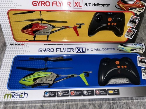 Gyro Flyer XL R/C Helicopter Red/green | eBay UK
