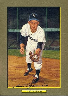 Luis Aparicio Signed Jsa Cert Sticker Perez Steele Great Moments ...