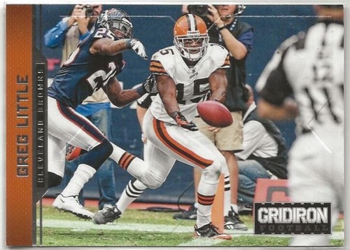 GREG LITTLE - WR - 2012 Panini Gridiron Football 'X' Silver 18/250 #46 ...